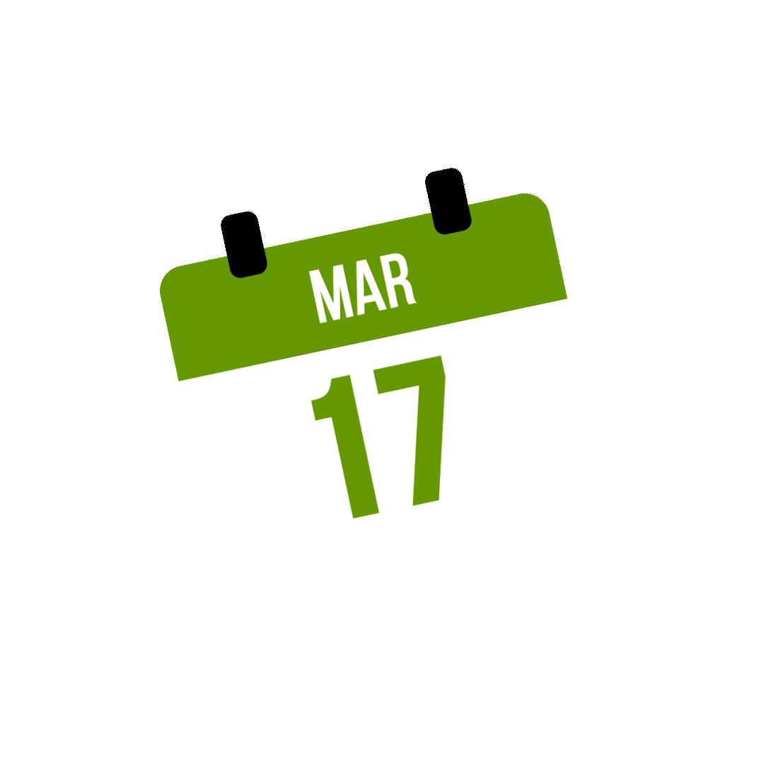 Green white calendar mar - Elements | CandyMustache