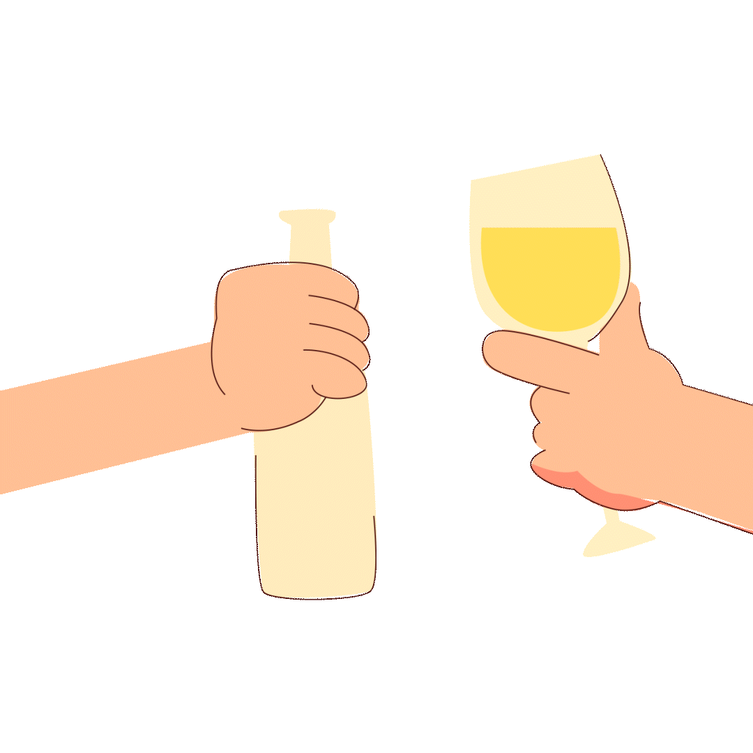 Hands wineglass bottle - Elements | CandyMustache